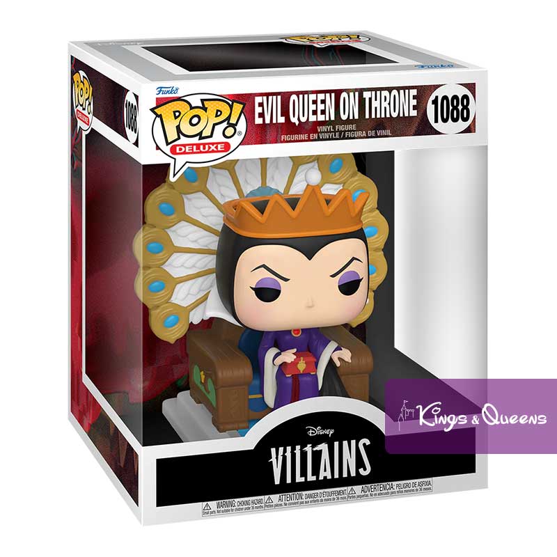 Evil Queen in Throne Funko Pop! Deluxe