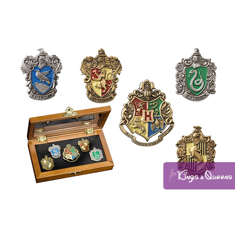 Harry Potter Hogwarts Pin-set van Noble Collection