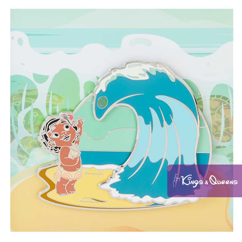 Loungefly Pin Moana Ocean Waves
