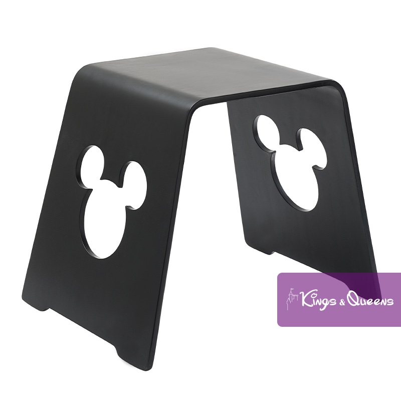 Mickey Mouse Black Silhouette Stool