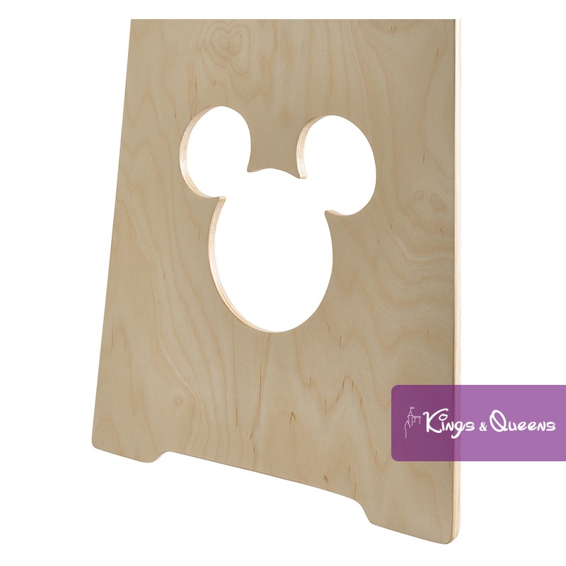 Mickey Mouse Naturel Silhouette Stool