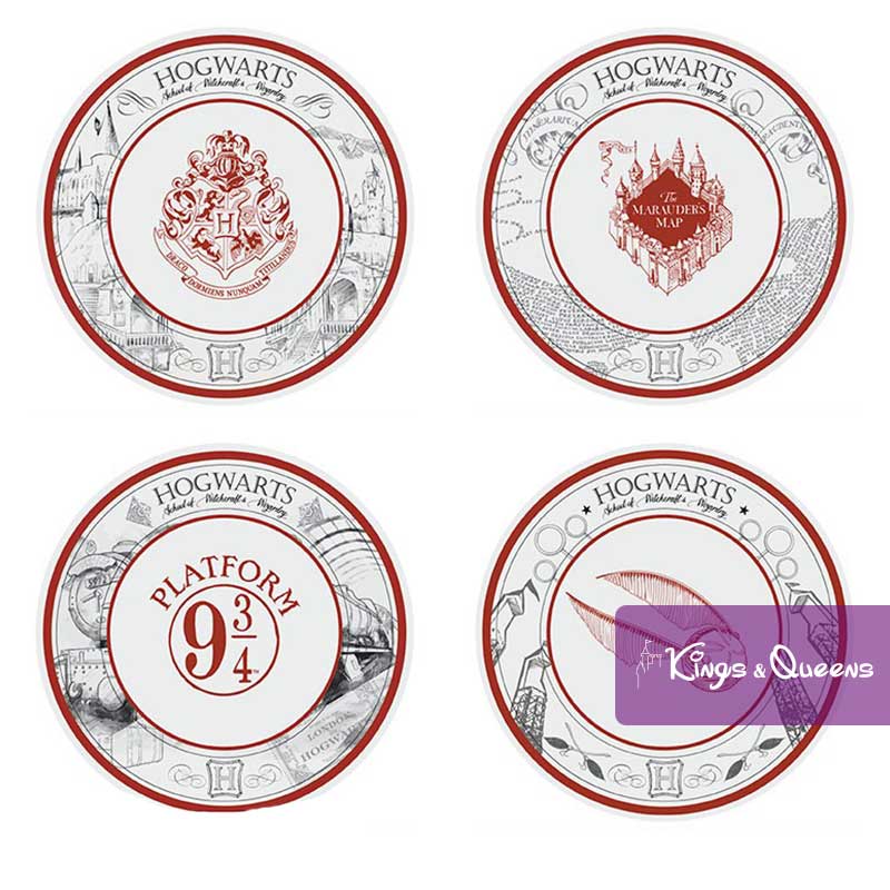 Plate set Harry Potter Universe from our Harry Potter collection