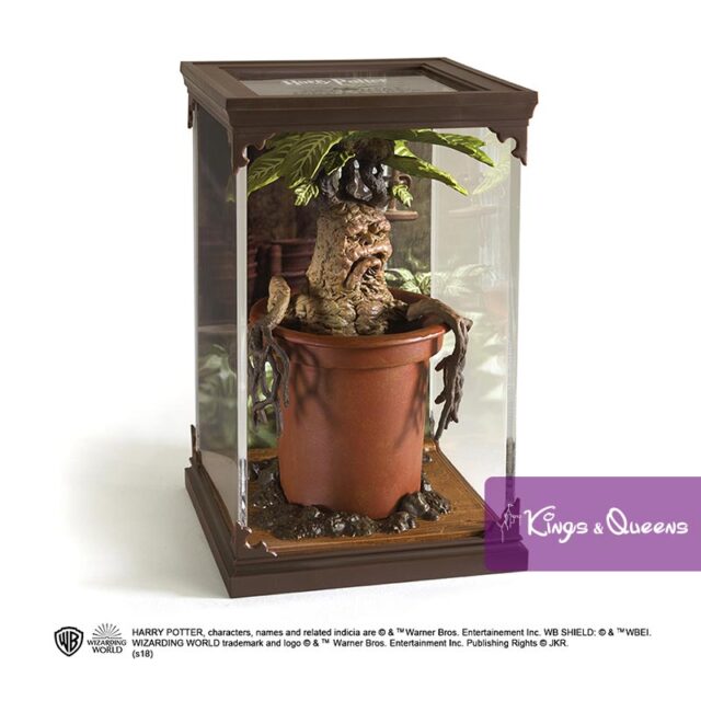 Magical Creatures Mandrake uit de Noble Collection