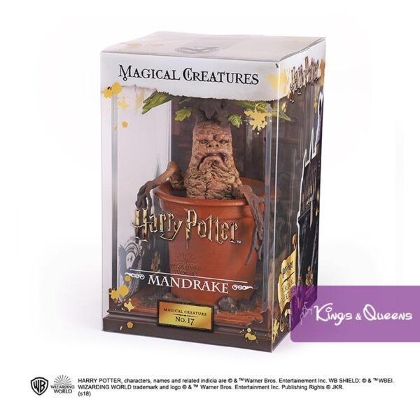 Magical Creatures Mandrake uit de Noble Collection