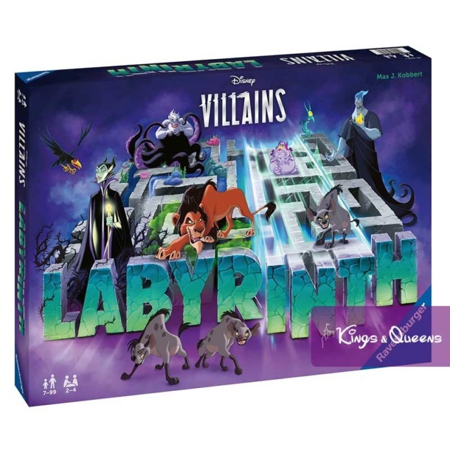 Bordspel Labyrinth Disney Villains uit onze Disney-collectie