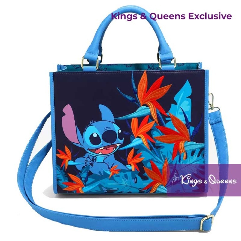 Disney Loungefly Tote Bag Lilo & Stitch Birds of Paradise Exclusive