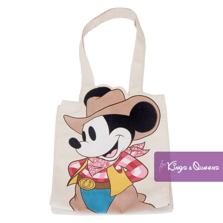 Loungefly Tote Bag Canvas Western Mickey
